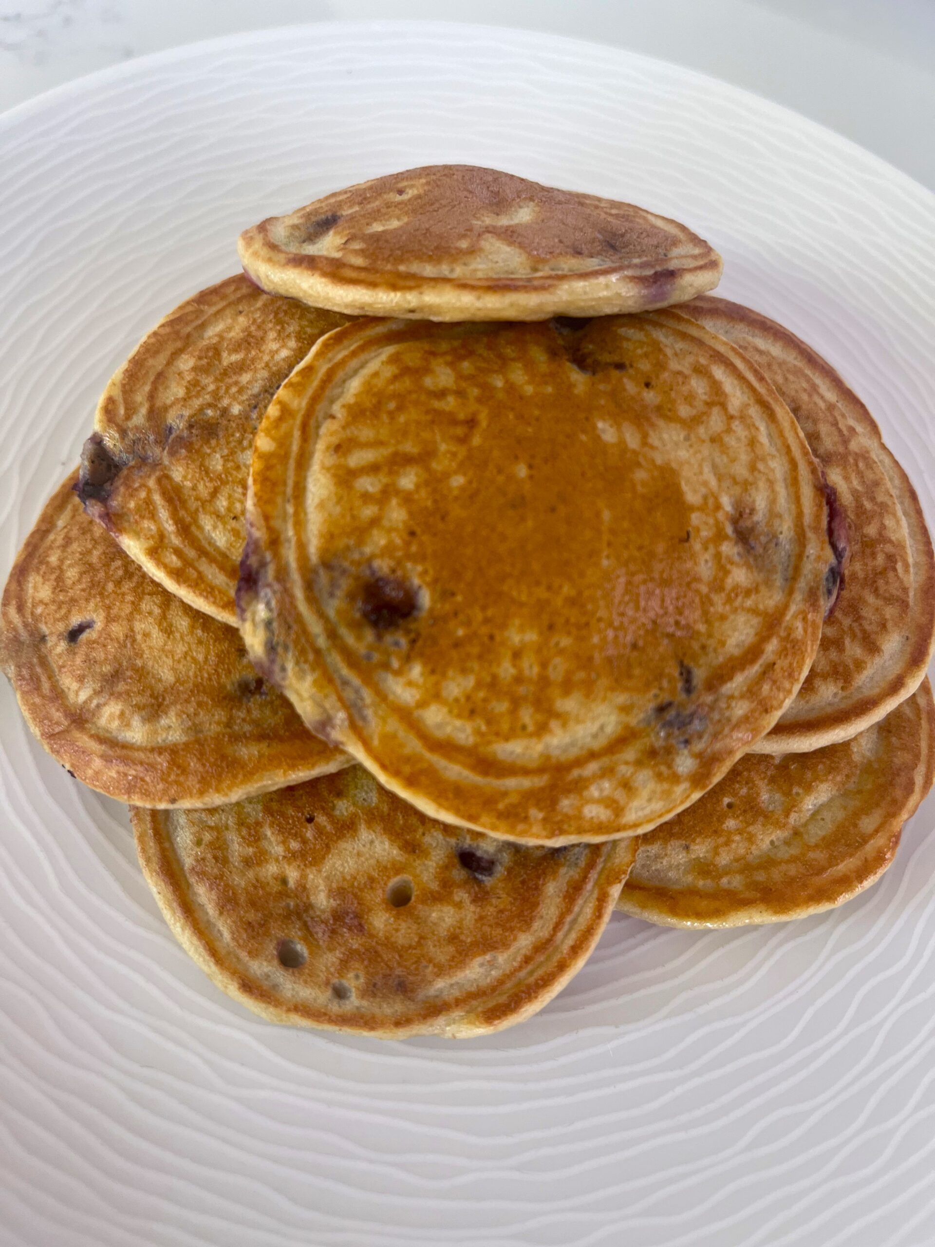 Blue Pancakes - Liam's Pancakes