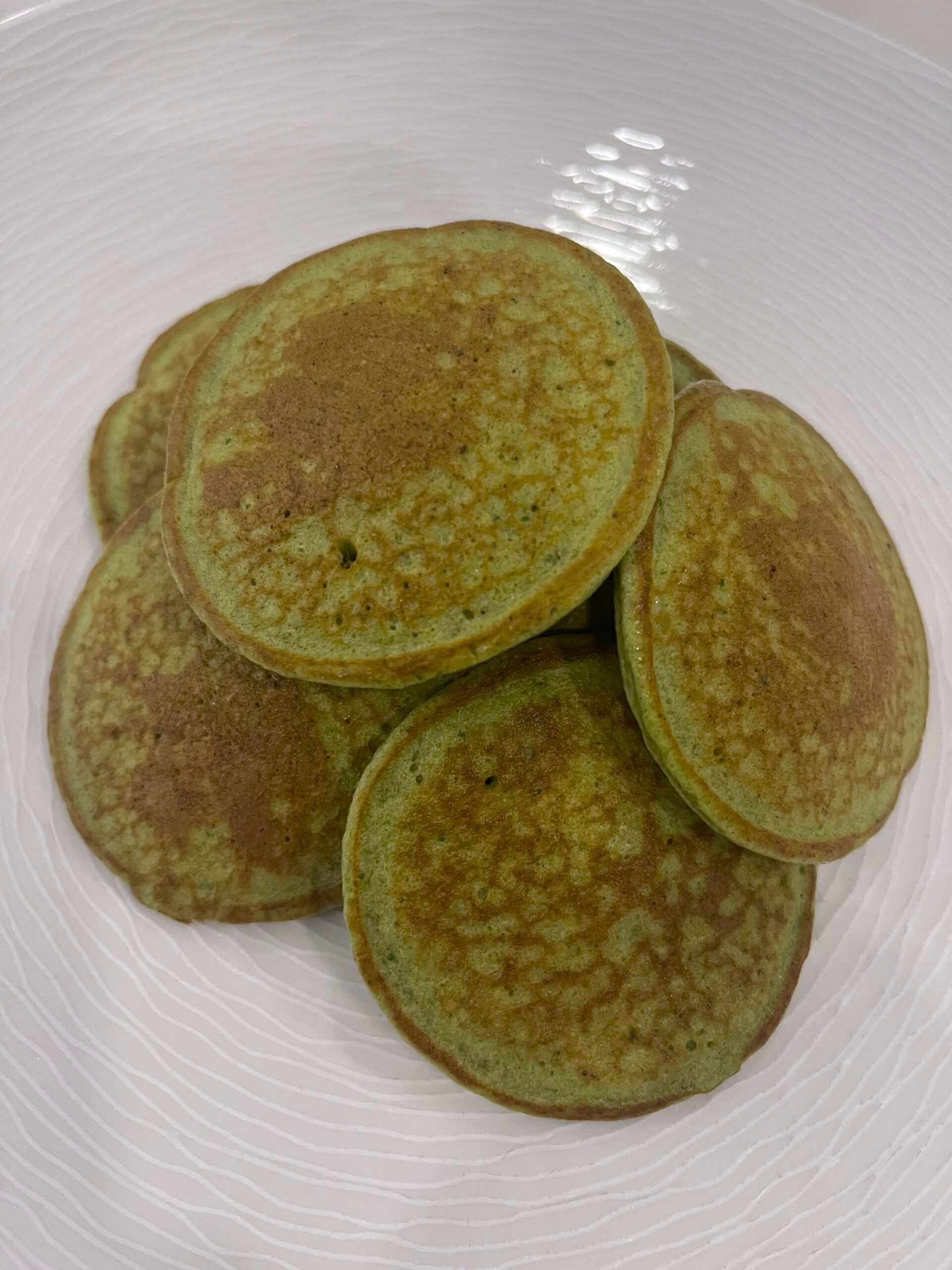 Green Pancakes - Liam's Pancakes