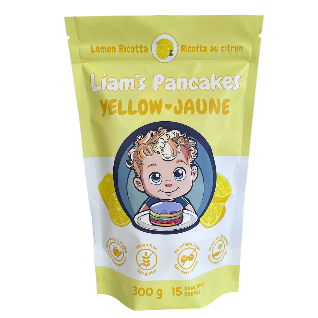 Yellow Pancakes - Liam's Pancakes